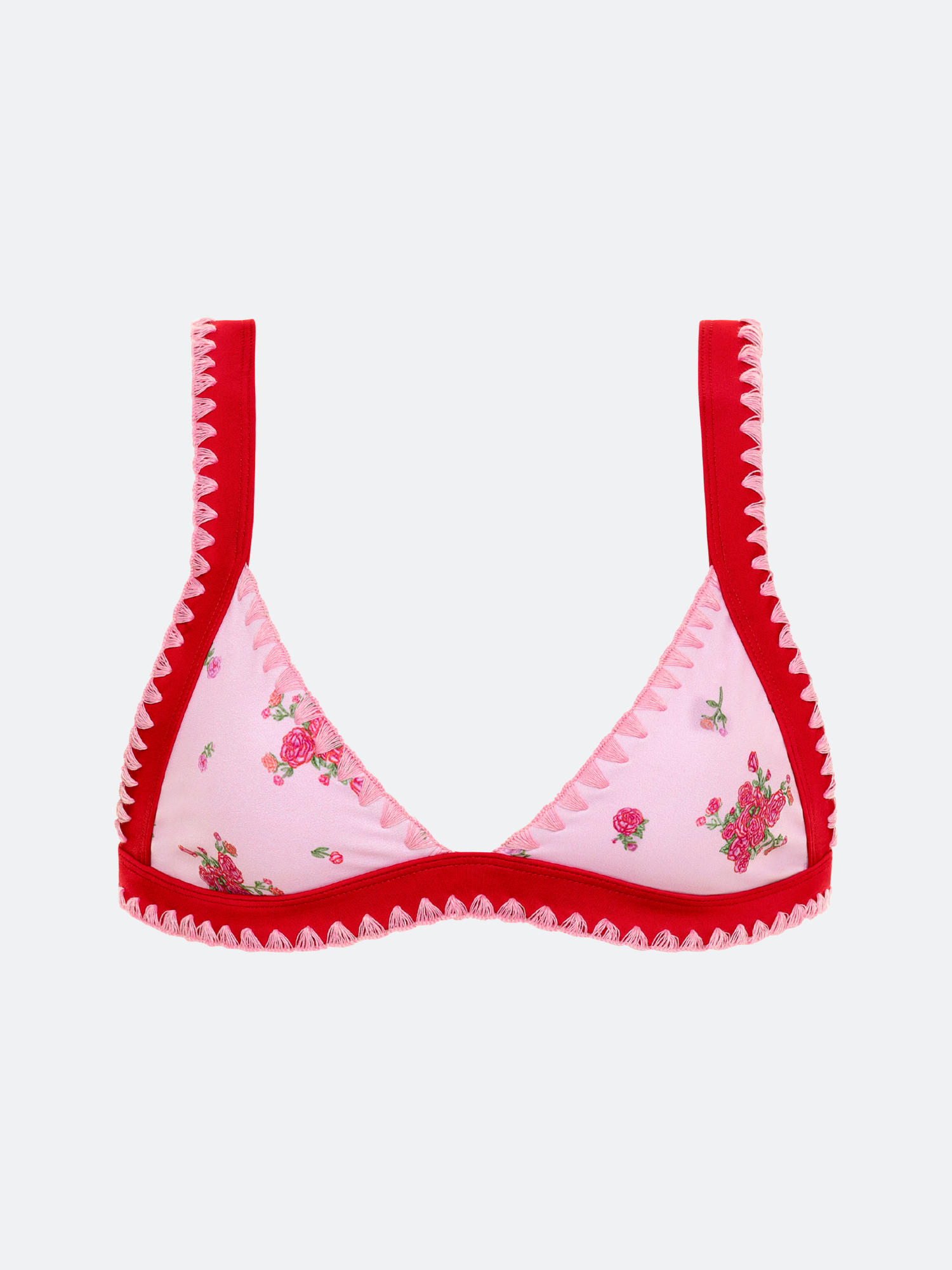 EZE BIKINI TOP - FRENCH ROSE – ELYSIIAN